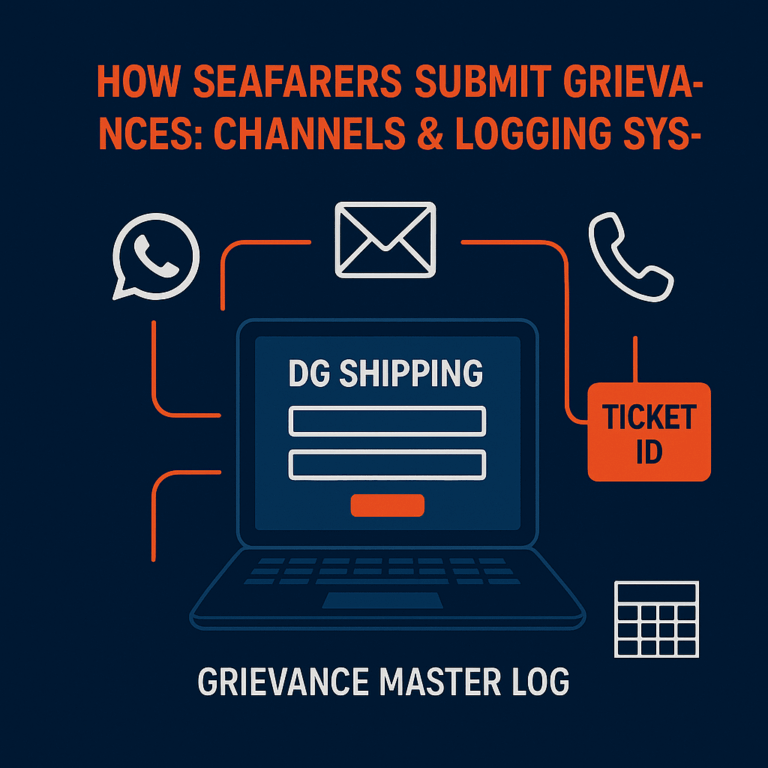 Seafarer Grievance and Crisis Management | DG Shipping GR–SU System ...