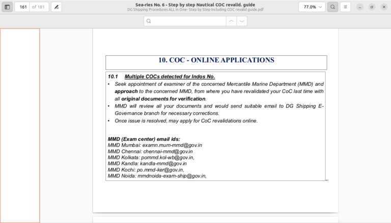COC Revalidations Nautical : A Step By Step Guide
