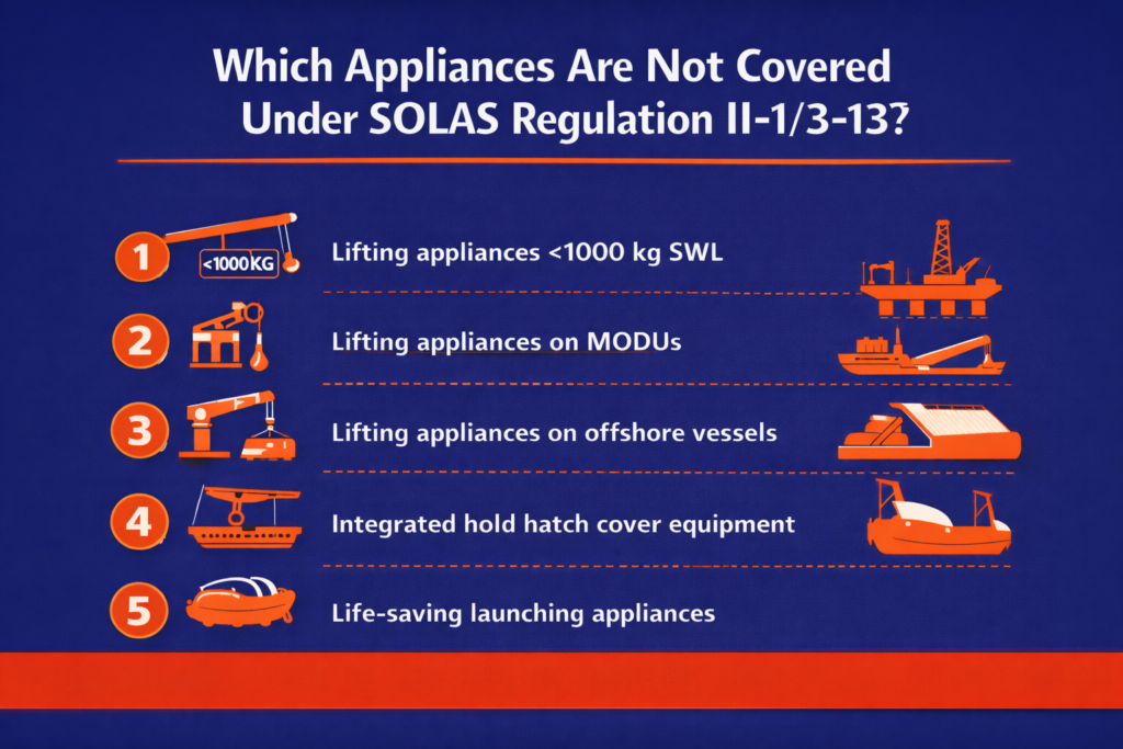 SOLAS Regulation II-1/3-13: Ultimate Safe Lifting Guide