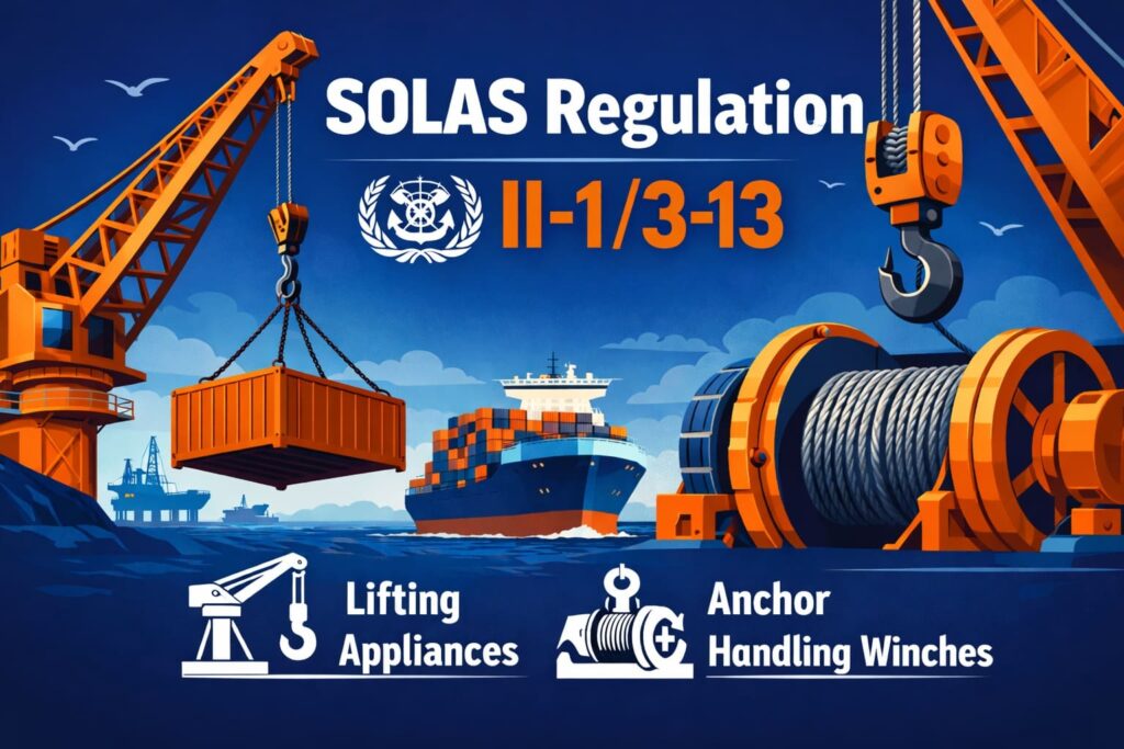 SOLAS Regulation II-1/3-13: Ultimate Safe Lifting Guide